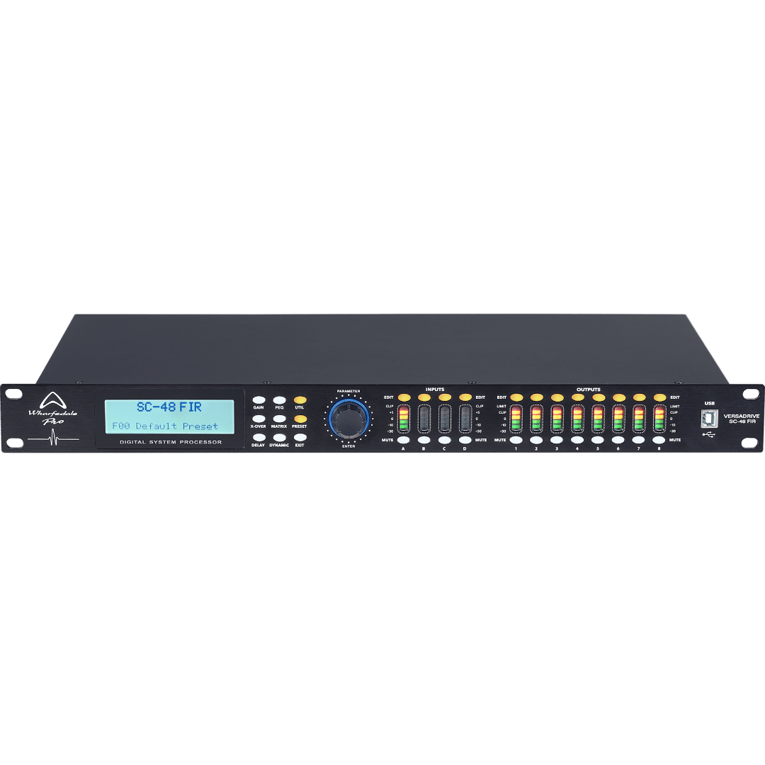 Wharfedale Pro VERSADRIVE SC-48 FIR Signal Processor | Wharfedale DSP ...