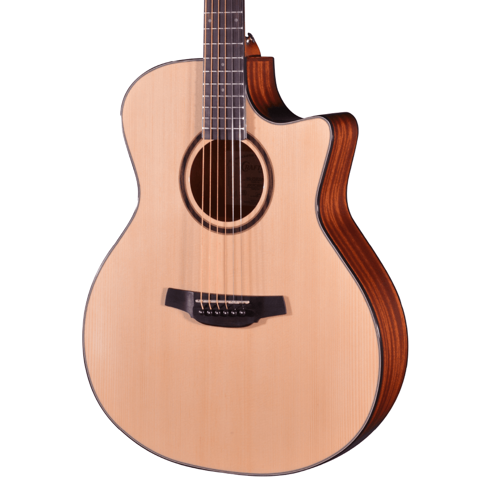 Crafter HG250ce Natural Acoustic guitar – Fouche Guitars